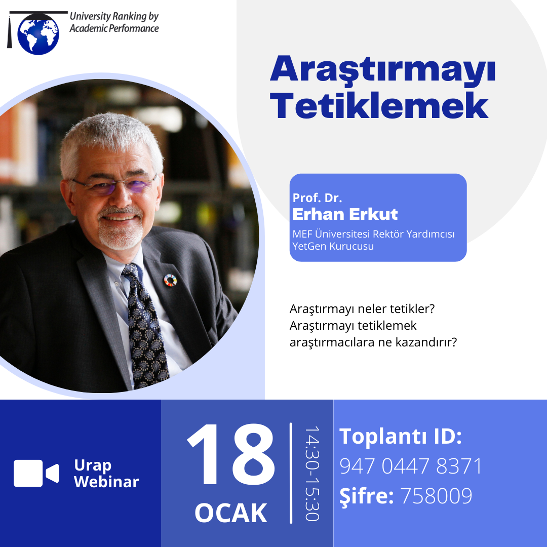 URAP - Türkiye Özel Sıralaması Sayfası